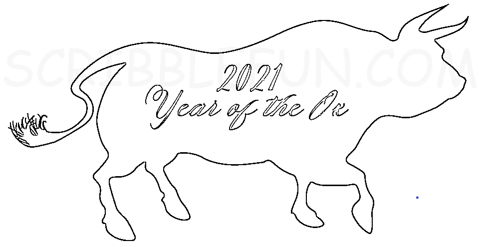20 Free Chinese New Year 2021 Coloring Pages Printable
