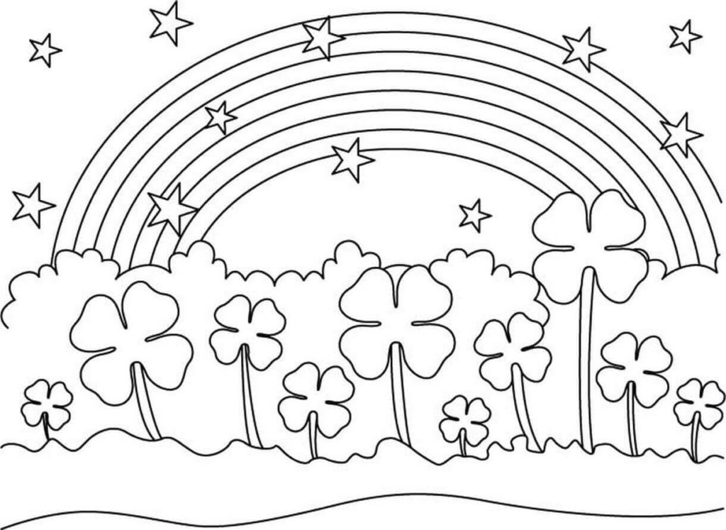31 Free Rainbow Coloring Pages Printable