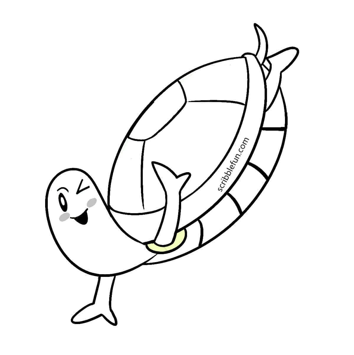 35 Free Turtle Coloring Pages Printable