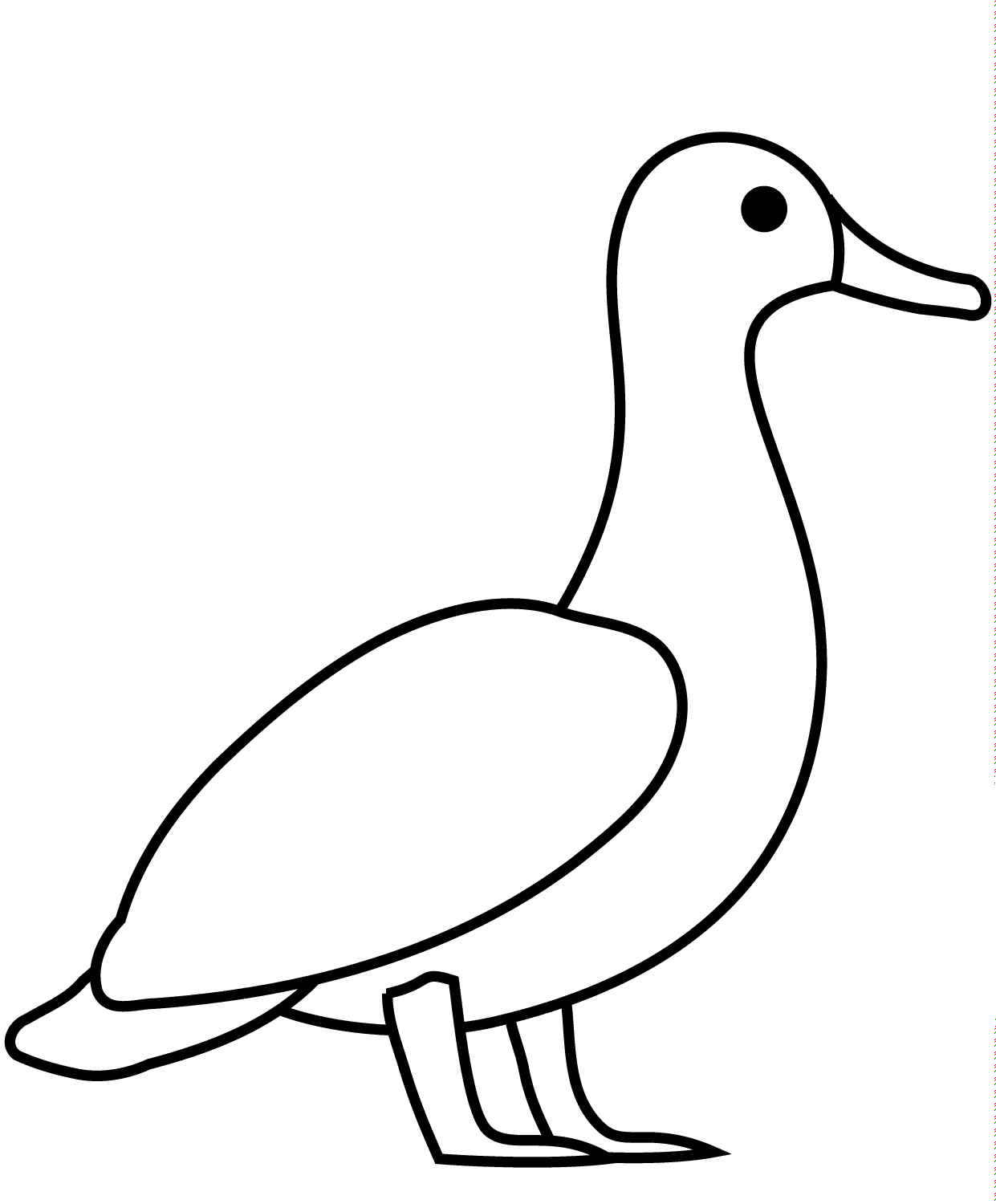 36 Free Duck Coloring Pages Printable
