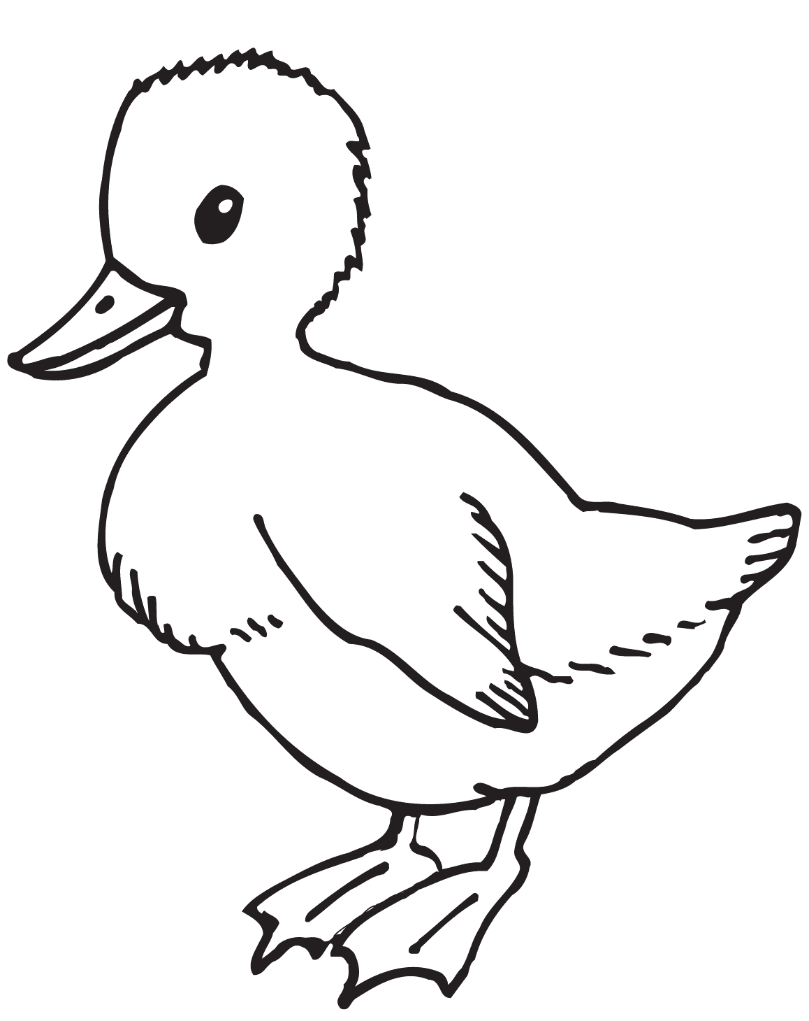36 Free Duck Coloring Pages Printable