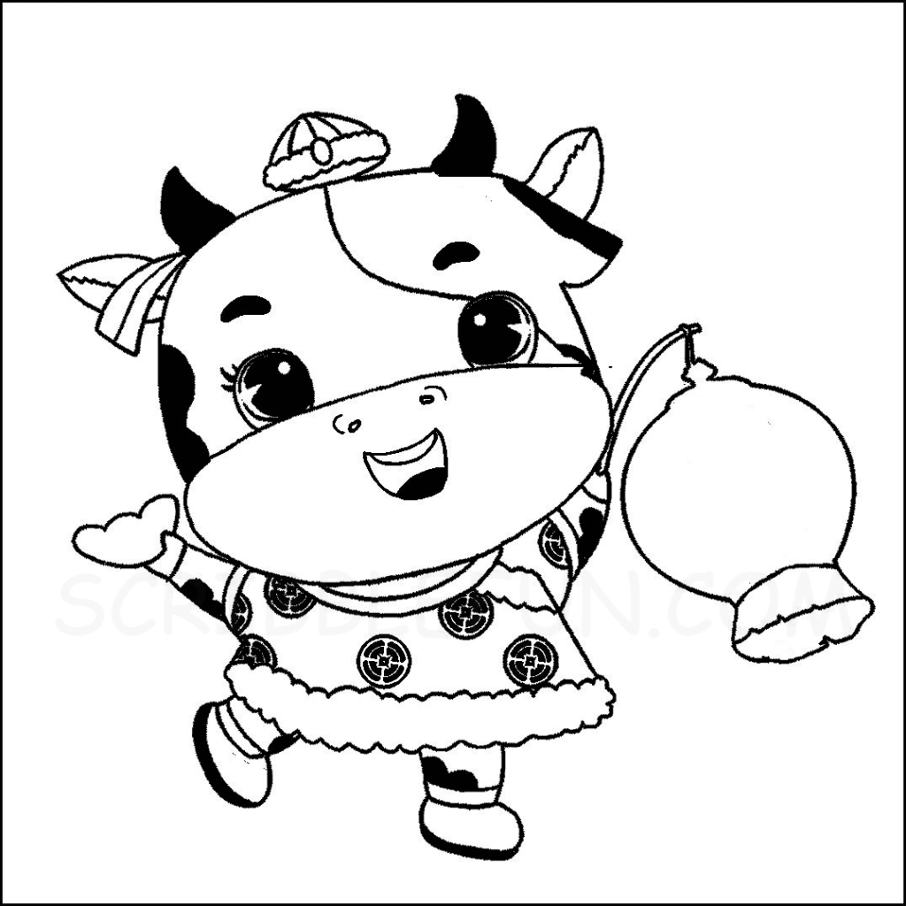 20 Free Chinese New Year 2021 Coloring Pages Printable