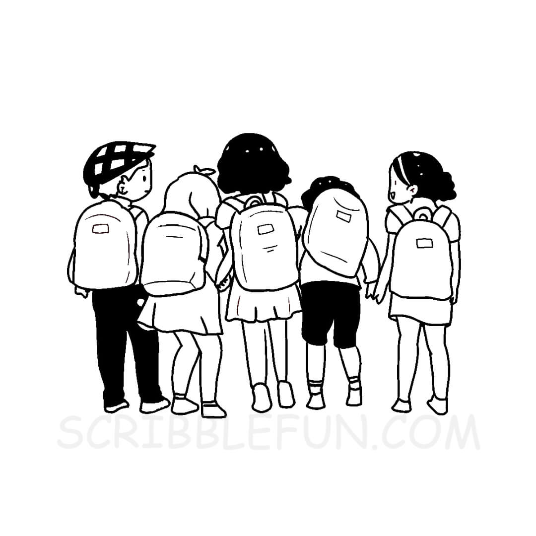 30 Free School Coloring Pages Printable