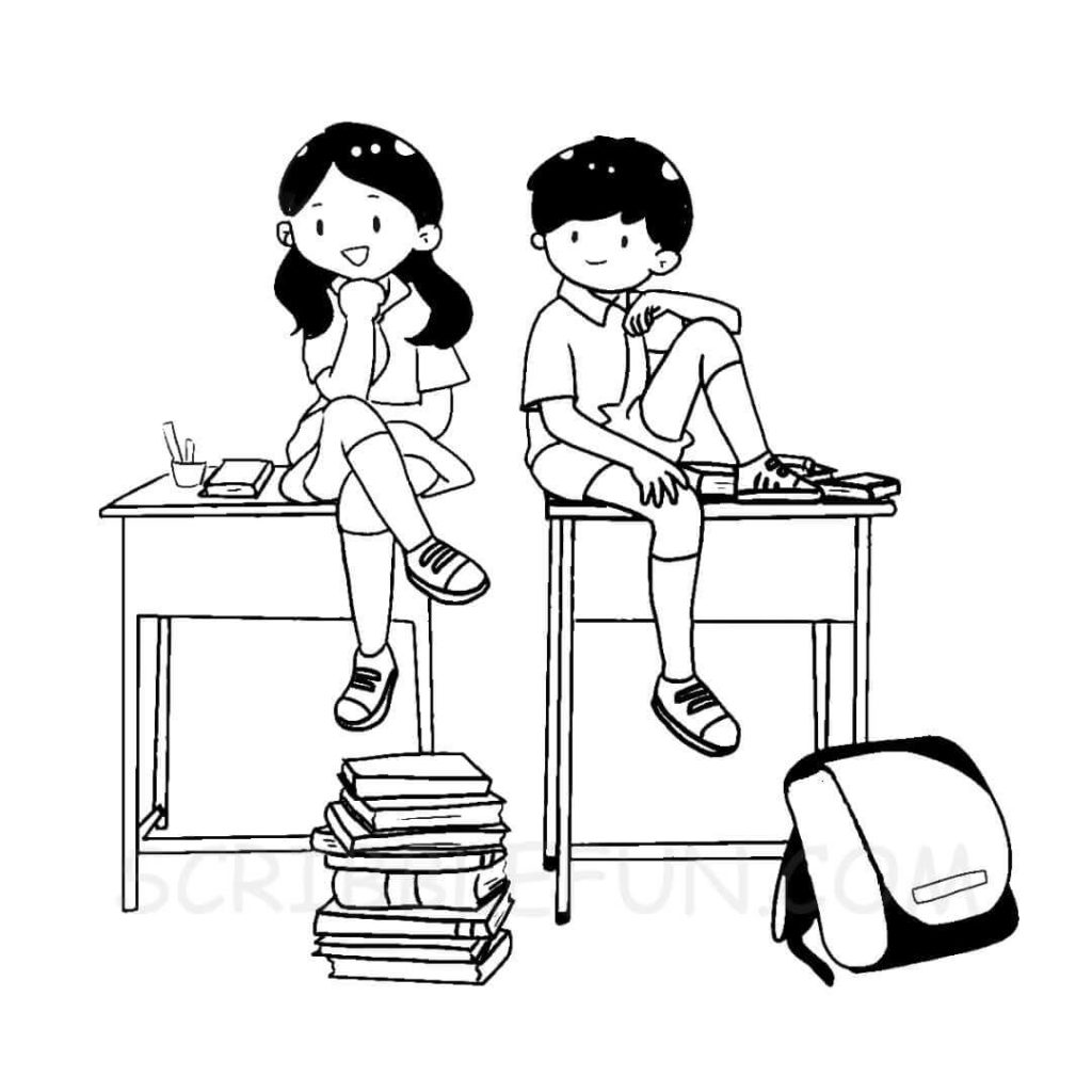 30 Free School Coloring Pages Printable