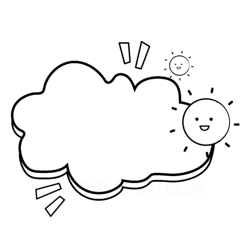 32 Free Sun Coloring Pages Printable