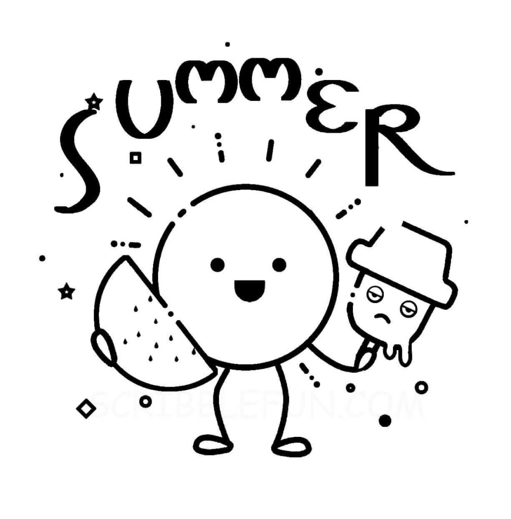 32 Free Sun Coloring Pages Printable