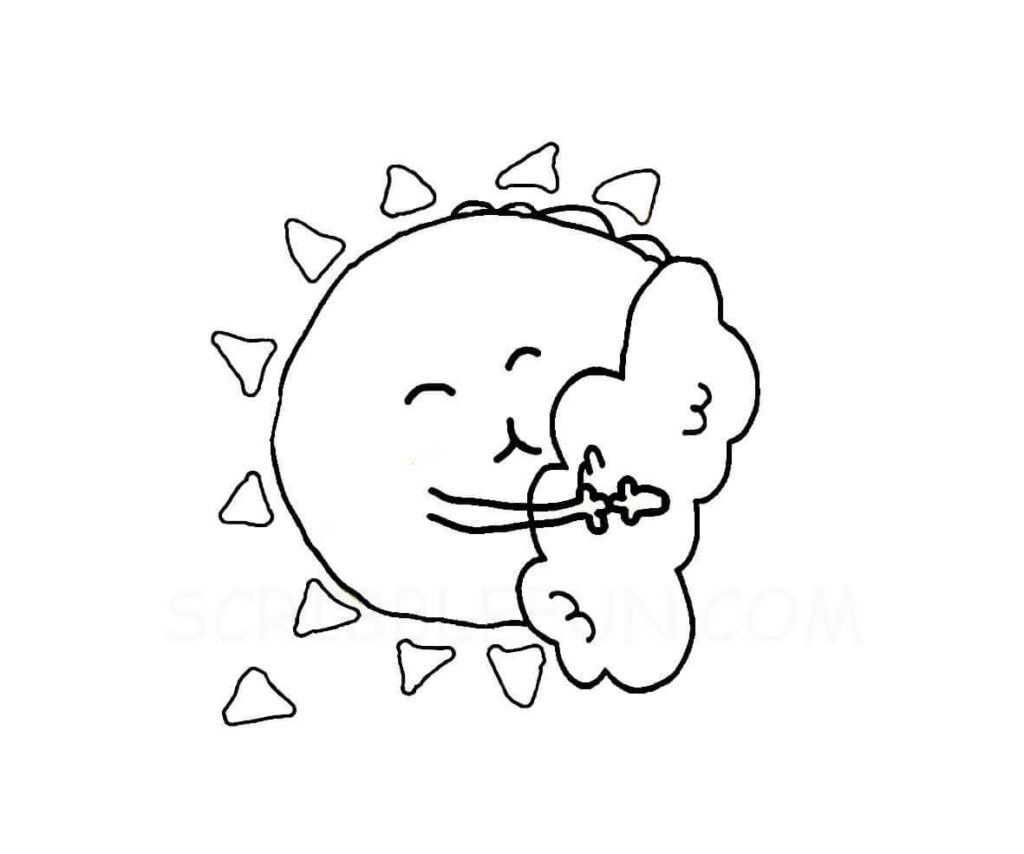 32 Free Sun Coloring Pages Printable