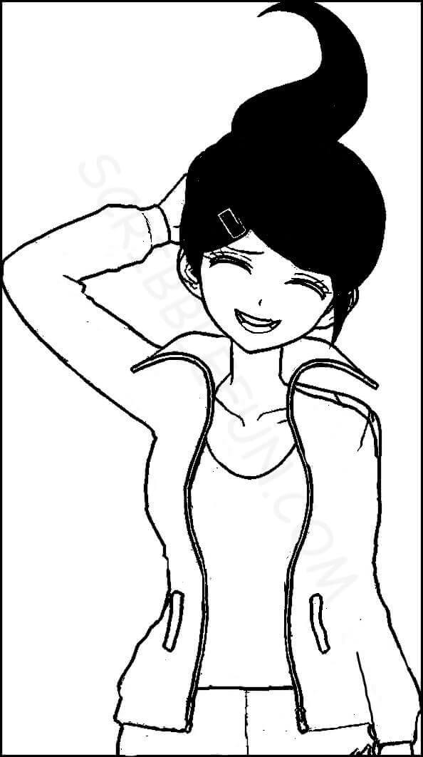 Free Printable Danganronpa Coloring Pages