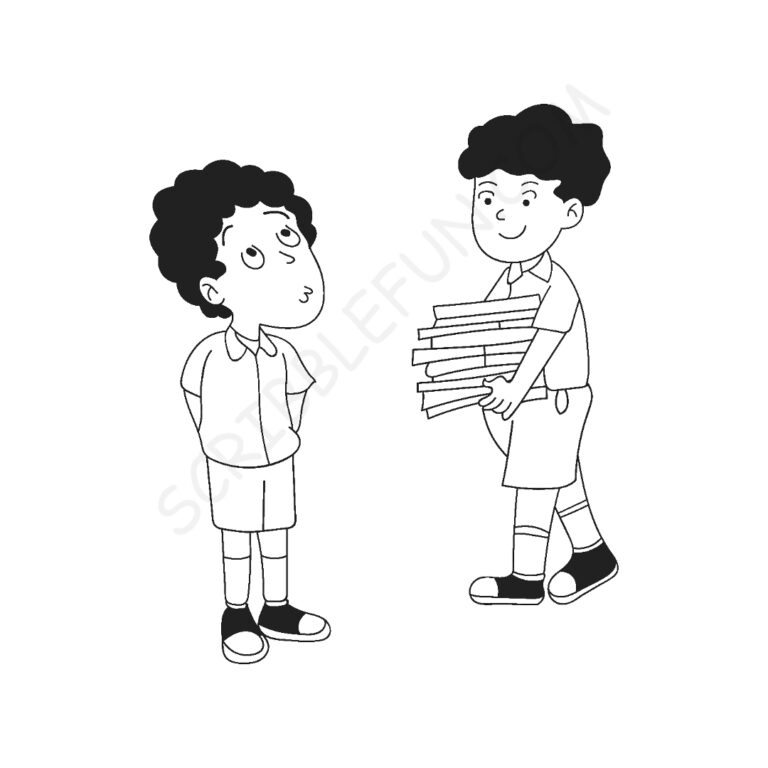 25 Free Printable First Day Of School Coloring Pages