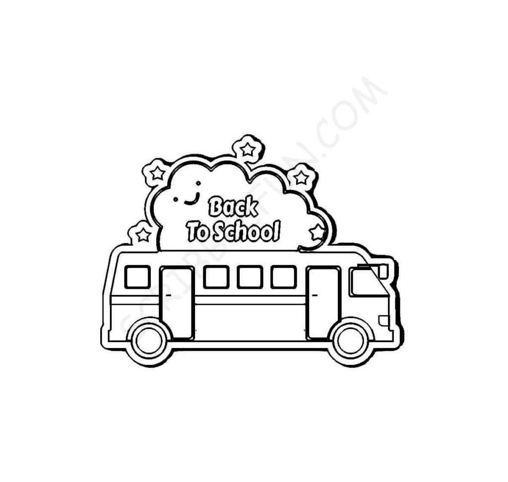 25 Free Printable First Day Of School Coloring Pages