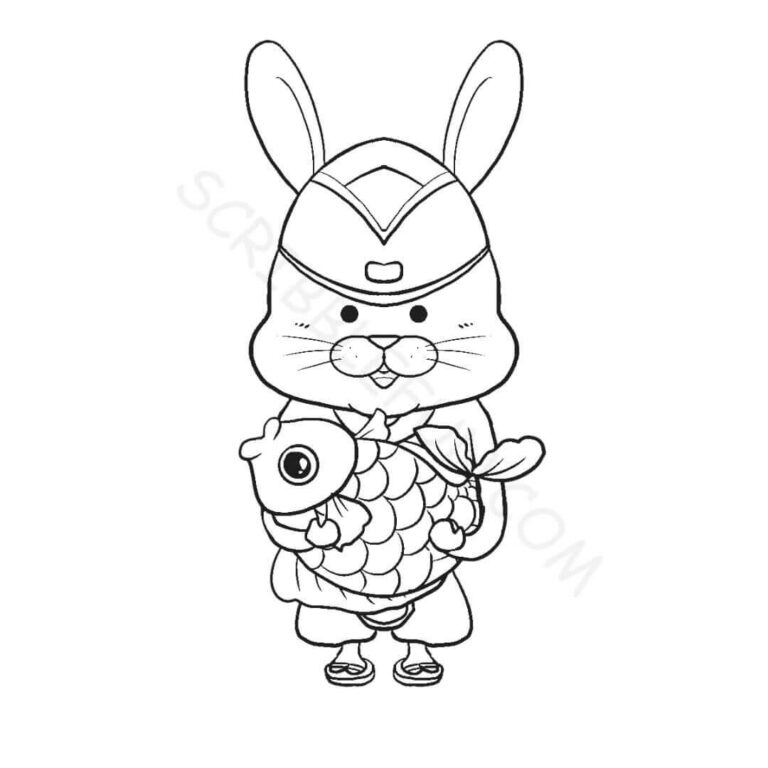 22 Free Printable Chinese New Year 2023 Coloring Pages